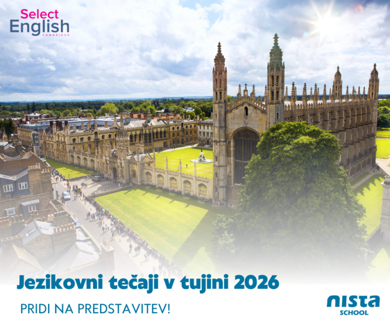Prijavnica za predstavitev jezikovnih tečajev v tujini - Nista